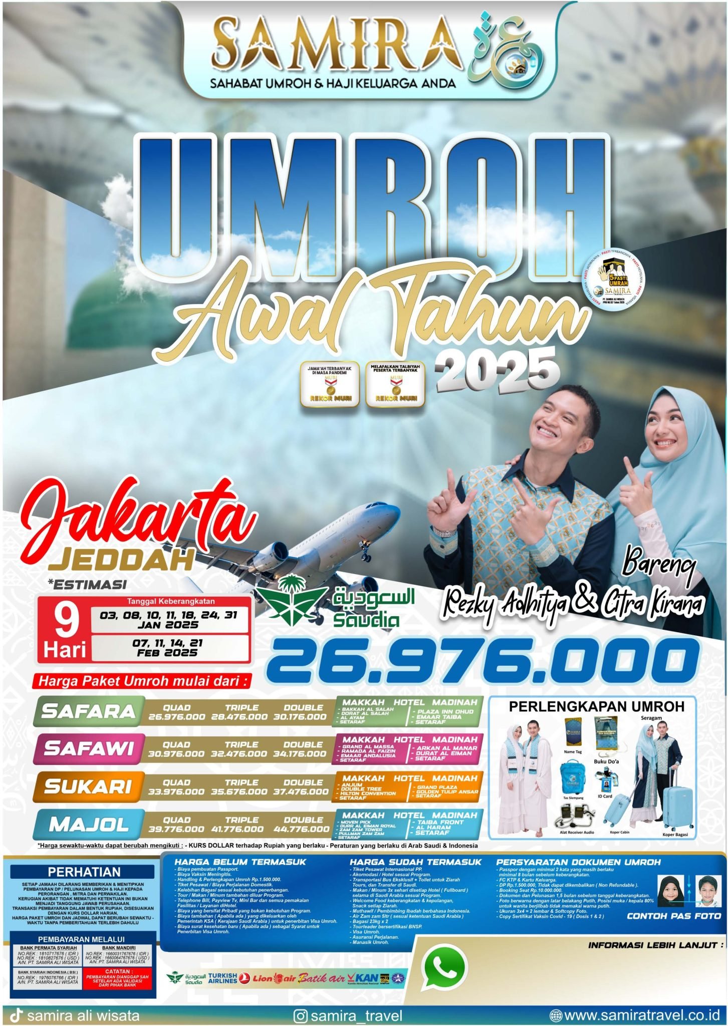 Biaya Umroh 2025: Panduan Lengkap - Samira Travel
